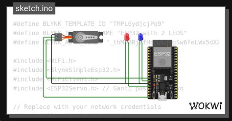 Esp32 With 2 Leds Flickering7312411010 Wokwi Esp32 Stm32 Arduino