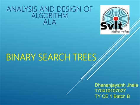 Binary Search Trees Ppt