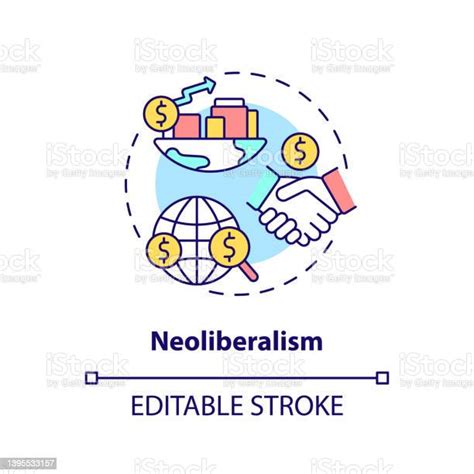 Neoliberalism Concept Icon Stock Illustration Download Image Now
