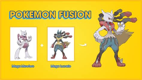 Mewtwo And Lucario Fusion