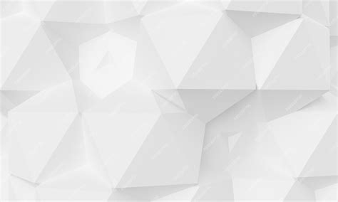Premium Photo White Abstract Triangular Shape Surface Background