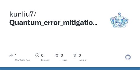 Quantum Error Mitigation Using N Representability Of RDM Error Mitigation Py At Main Kunliu