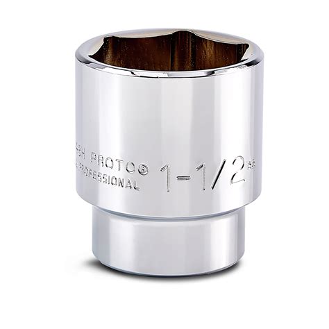 Proto 1 2in Drive 1 1 2in Sae Socket — 6 Point Model J5448h Northern Tool