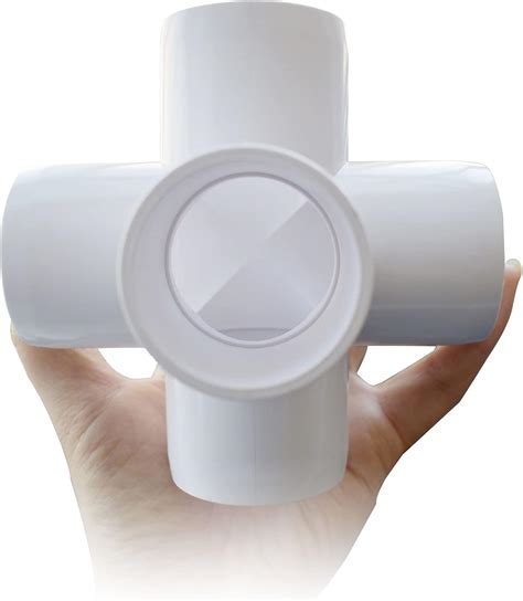Buy PCS Inch Elbow PVC Fittings Way Heavy Duty PVC Pipe Fitting Furniture Grade PVC