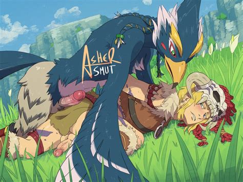 Rule 34 Anthro Anthro On Human Ashersmut Barbarian Beak Before Before
