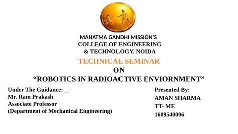 Pdf Robots In Radioactive Environments