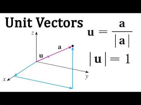 Unit Vectors : r/AMAZINGMathStuff