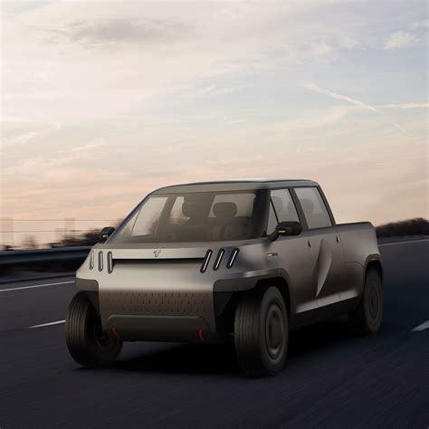 Yves Behar Designs Electric Pickup Truck Thats As Small As A Mini