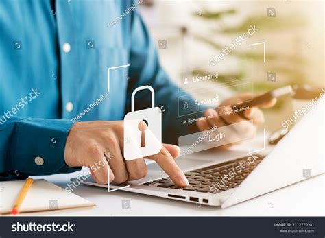 Cybersecurity Concept User Privacy Security Encryption Stock Photo 2112770981 Shutterstock