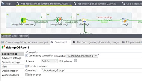 Mongodb Tmongodbrow Execute Command Syntax Stack Overflow