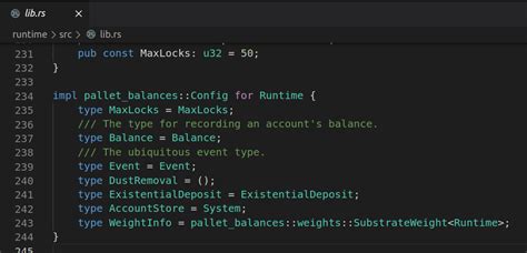 need clarification configure nicks pallet code and comment · issue