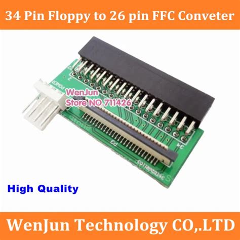 New Pin Floppy Interface To Pin FFC FPC To PCB Converter Board Adapter Pcs Lot In