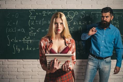 Secretary Flirting With Boss In Workplace Sexual Harassment And Office