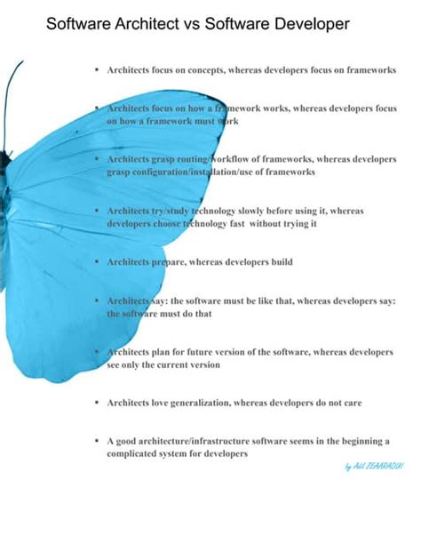 Architect Vs Developer Pdf