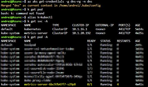 Creating Aks Cluster With A Network Address 0 For Dns Service Ip Is