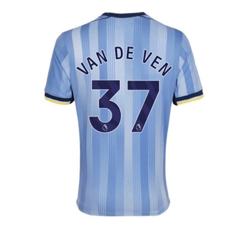 Tottenham Hotspur Micky Van De Ven 37 Cheap Away Stadium Shirt 2024 25