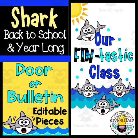 Our Fintastic Classroom Back To School Bulletin Board By Teach Simple
