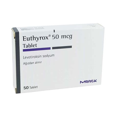 Euthyrox ეუთიროქსი 50მკგ 50 ტაბლეტი