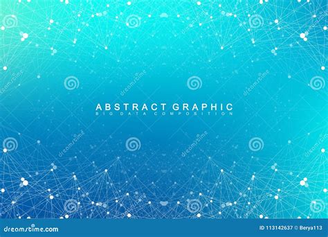 Big Data Visualization Graphic Abstract Background Communication