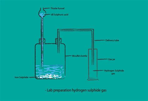 Chemistry HSEB Notes Labarotory Preparation Of Hydrogen Sulphide Plus Two HSEB Notes