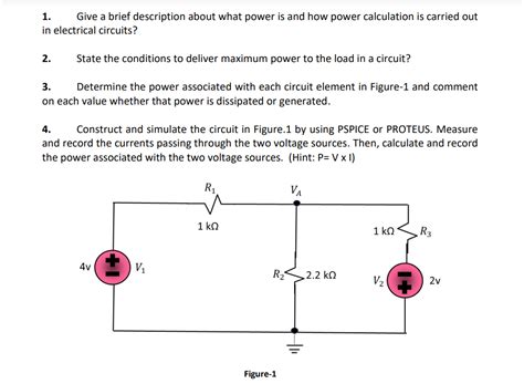 Solved Give A Brief Description About What Power Is And How Chegg