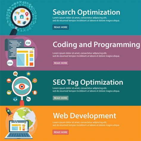 Coding Banner Vector Images Depositphotos