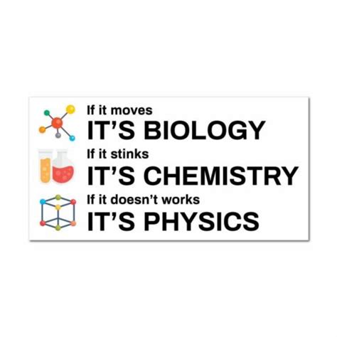 chemistry sticker decal funny geek nerd science genius ebay
