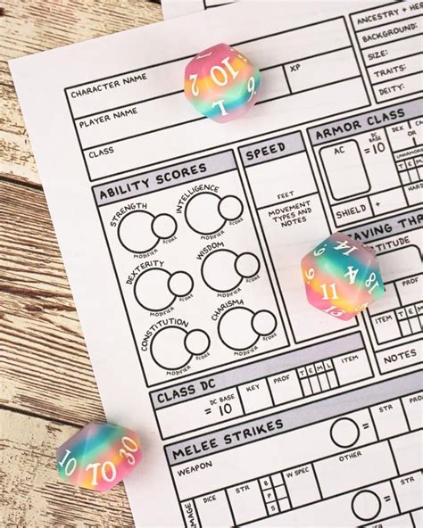 I Made Some Cute Pathfinder 2e Character Sheets Rpathfinder2e