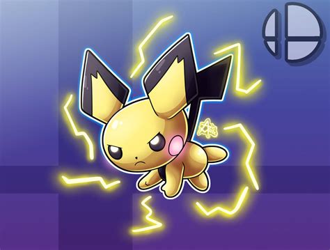 Smash Pichu By Airmateyt On Deviantart