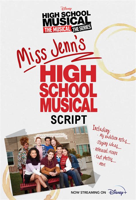 Hsmtmts Miss Jenns High School Musical Script By Disney Books