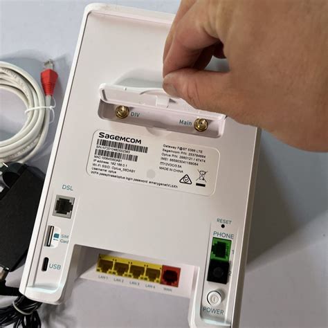 Optus Sagemcom Gateway Fast 5366 Lte 4g Modem Router Optus Locked Retro Unit