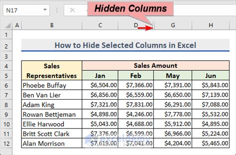 How To Hide Selected Columns In Excel Shortcut Printable Forms Free Online