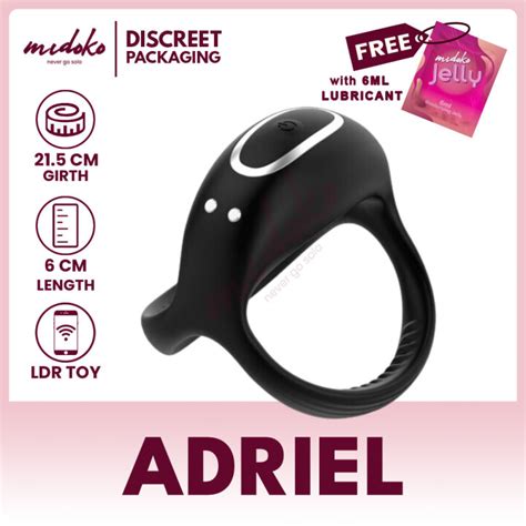 Midoko Triangular Silicone Couple Vibrating Penis Cock Ring With 10