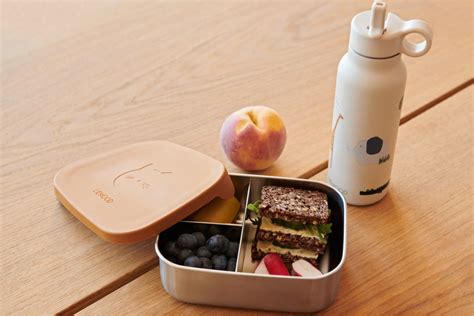 Demodo Liewood Arthur Lunchbox Kinderen 900ml Cat Dark Rose