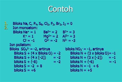 Menghitung Biloks Kelas X Ipa