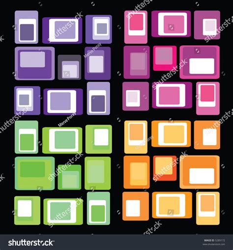 retro vector rectangles pattern 5289172 shutterstock