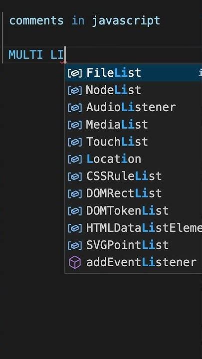 Comments In Javascript Single And Multiline Comments In Javascript