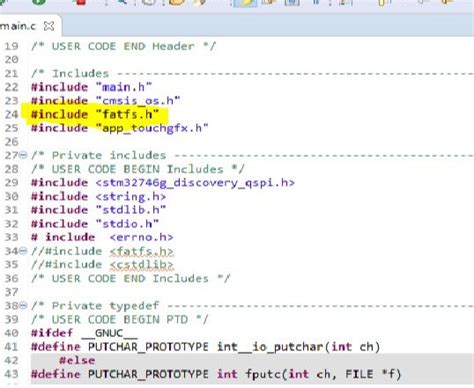 Urgent Please Help Fatfs H No Such File Or Stmicroelectronics Community