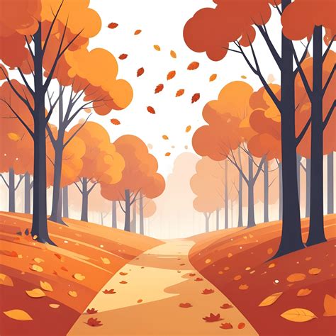 Autumn Forest Pathway Free Download Ai Scribbles