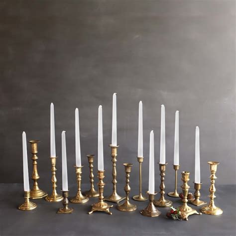 Solid Brass Candle Holders Etsy