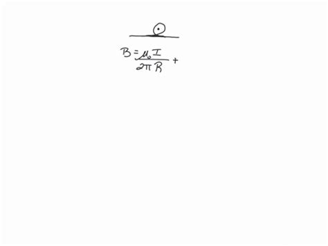 SOLVED A Conductor Consists Of A Circular Loop Of Radius R And Two Straight Long Sections As