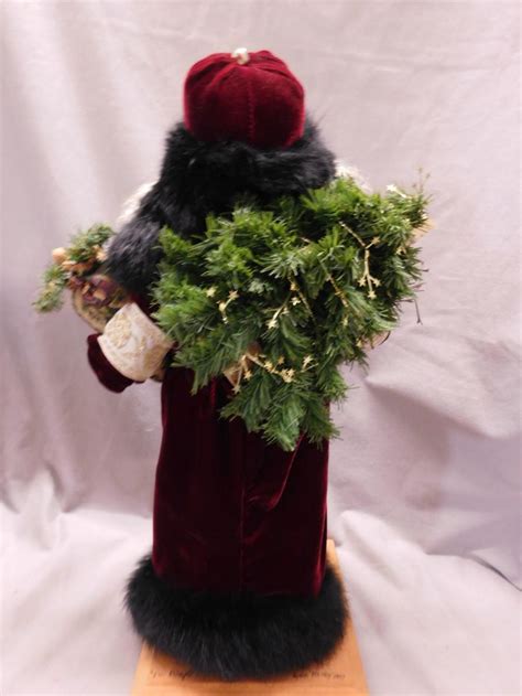 Lot Lynn Haney Signed Santa Claus Figure