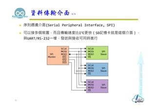 Arduino應用系統設計 導論 PPT