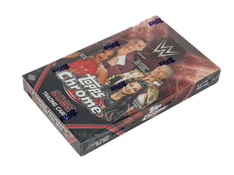 2025 Topps Chrome Wwe Wrestling Hobby Box Da Card World