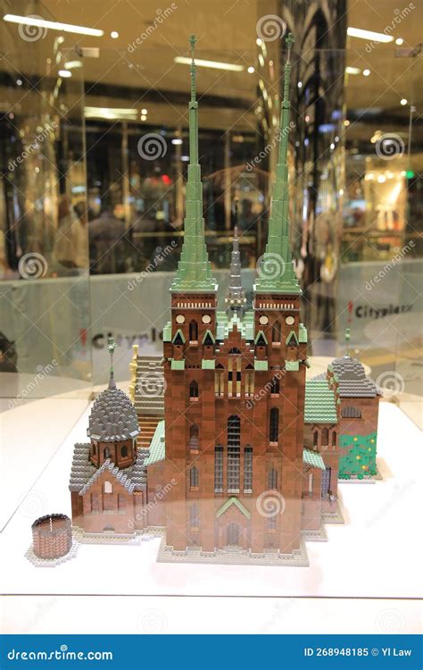 the build from lego blocks on display editorial image image of build