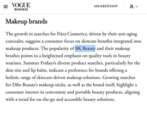 Lisa Jauregui On Linkedin Thank You Vogue Business As A Former Makeup