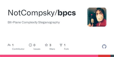 Github Notcompskybpcs Bit Plane Complexity Steganography