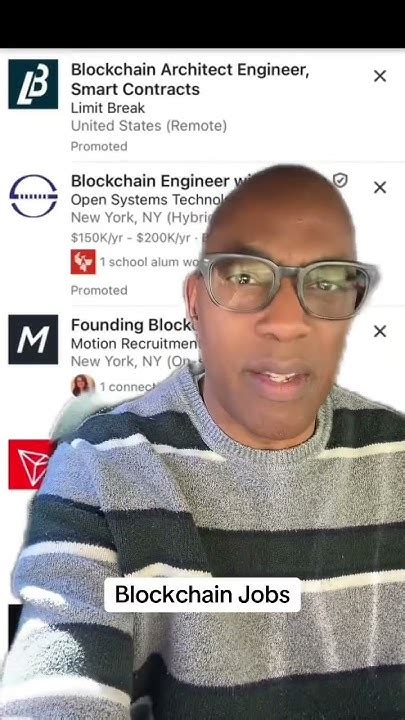Blockchain Jobs Techjobs Ethereumdevelopment Cryptocurrency Blockchainjobs Youtube