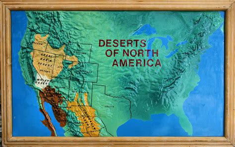 Deserts In Usa Map Printable Map Of Usa