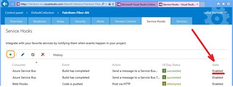 Azure Devops How To Get Value From `state` Of Service Hooks By C In